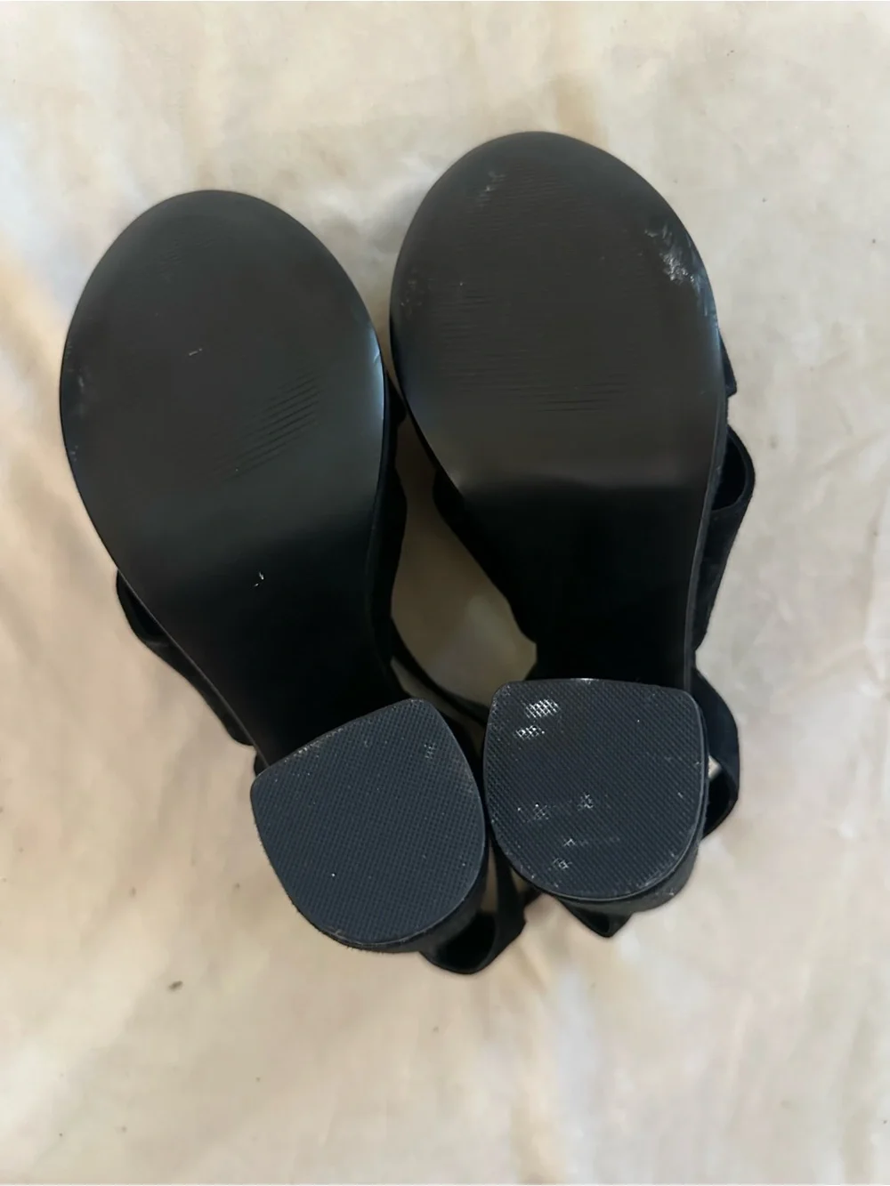 Steve Madden | Shoes | Steve Madden Black Suede Platform Block Heel ...